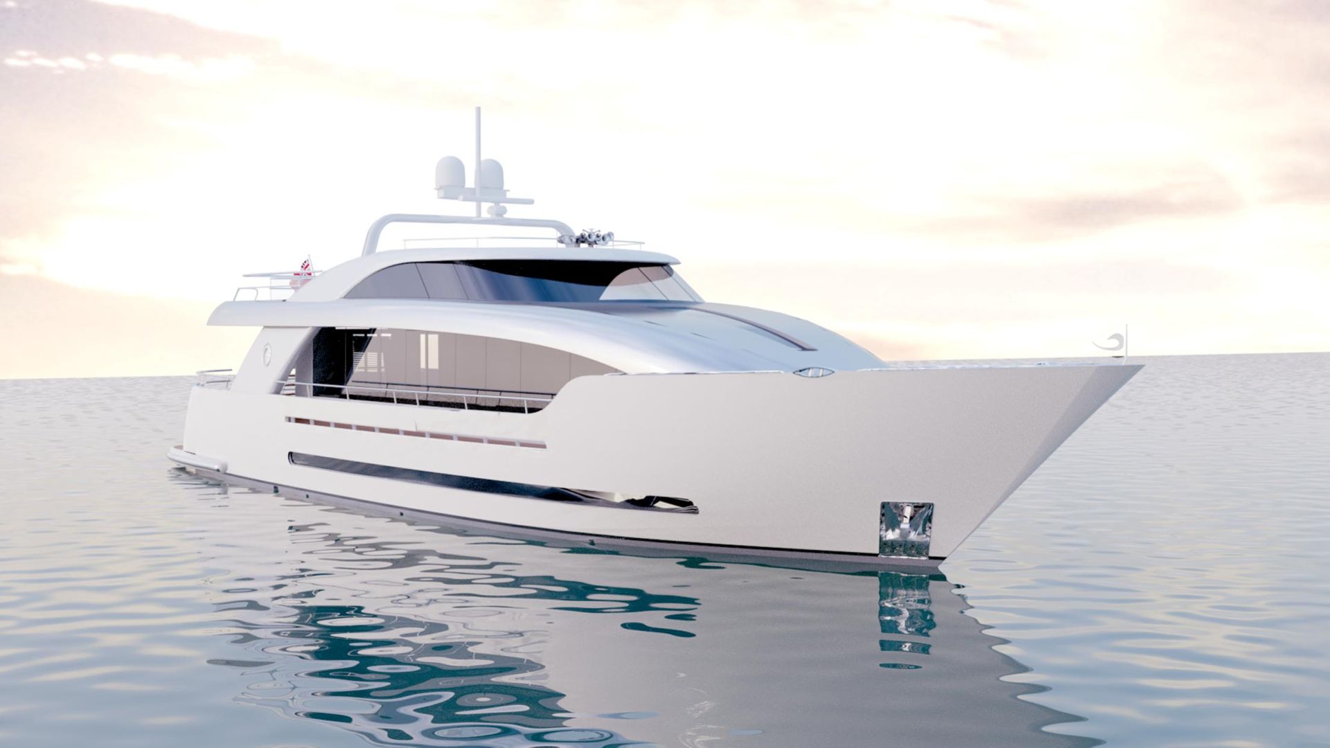 Islander Hybrid yacht (Custom, 29.22m, 2027)